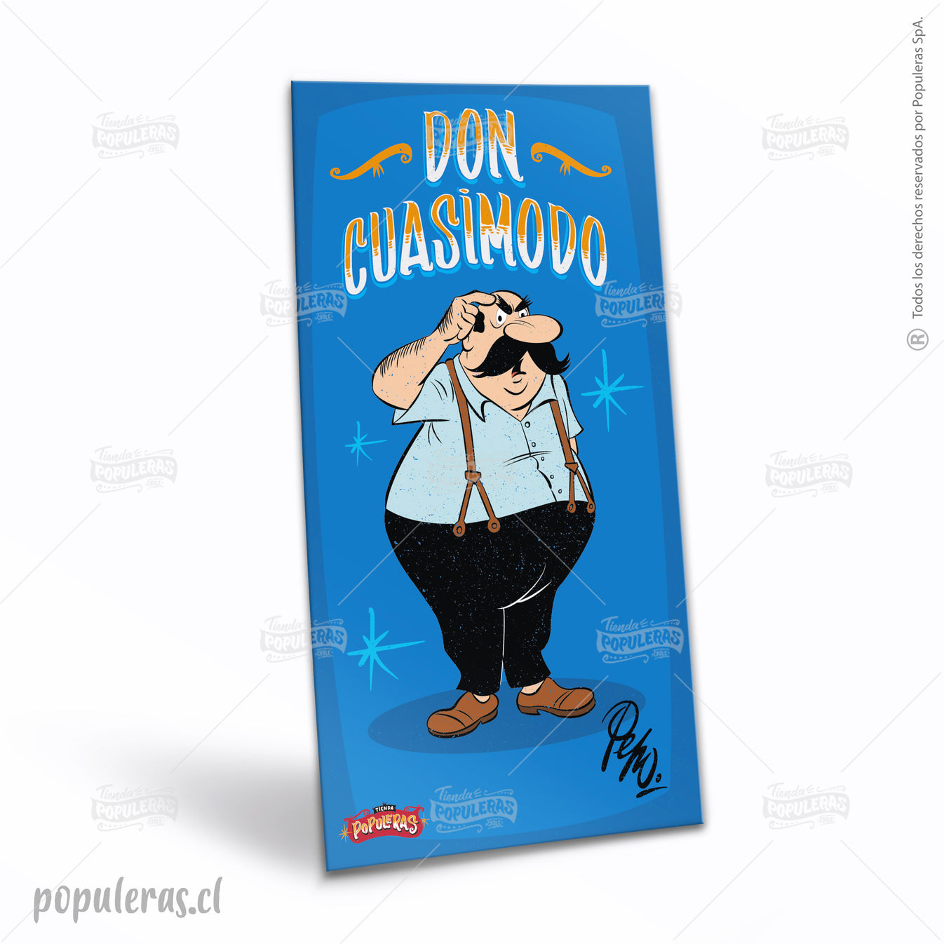 Cartel Don Cuasimodo - Condorito – Populeras